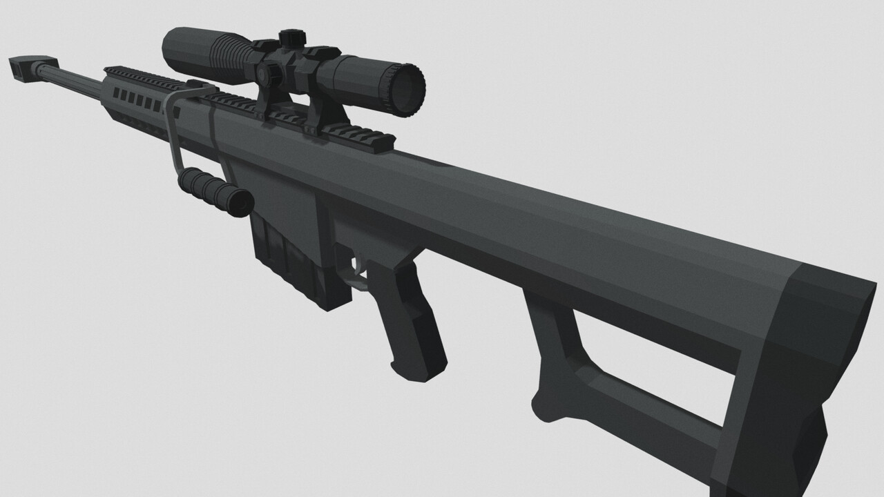 3D GUNS | M107! (1.12+) Minecraft Texture Pack