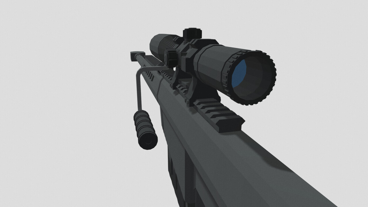 3D GUNS | M107! (1.12+) Minecraft Texture Pack