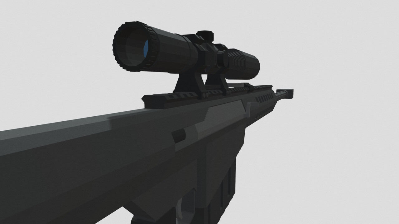 3D GUNS | M107! (1.12+) Minecraft Texture Pack