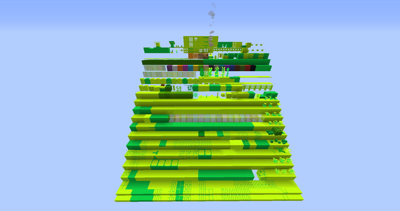 GREEN Minecraft Texture Pack