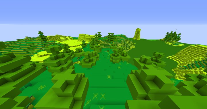 GREEN Minecraft Texture Pack