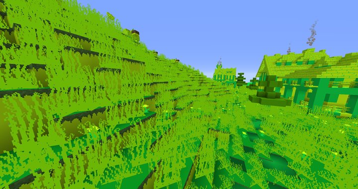 GREEN Minecraft Texture Pack