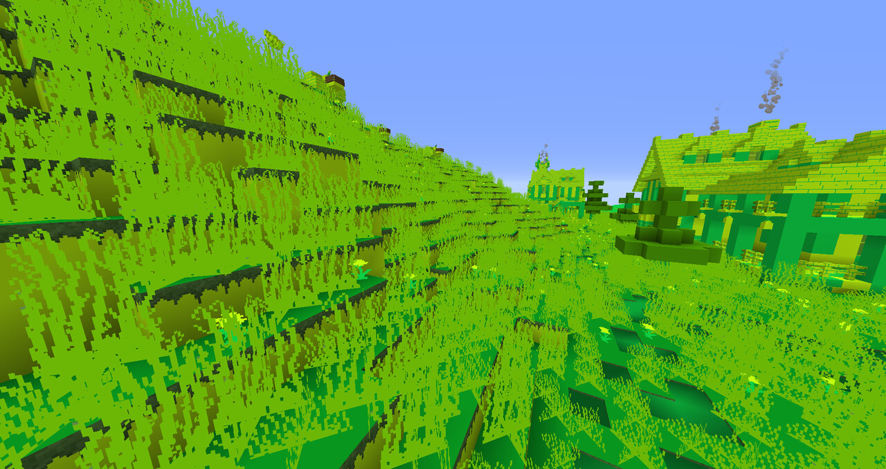 GREEN Minecraft Texture Pack
