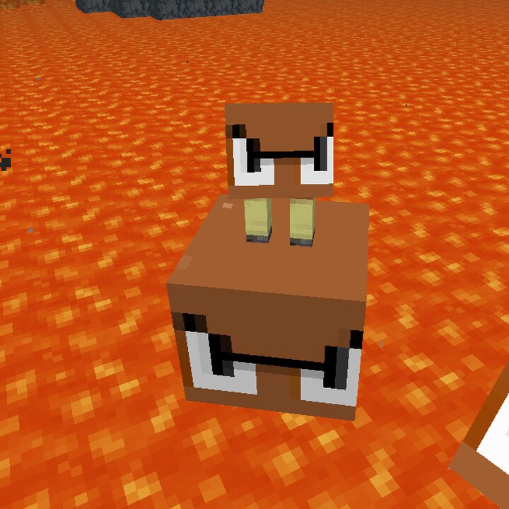 Goomba Striders Minecraft Texture Pack