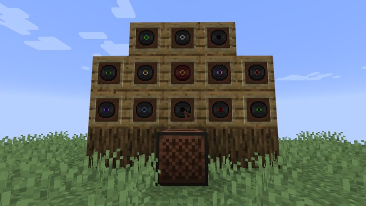 Vinyl Disc Minecraft Texture Pack