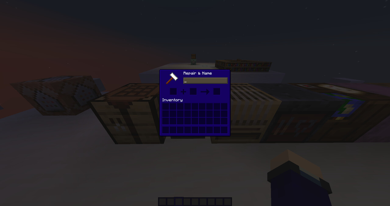 Blue GUI (and other fixes) Minecraft Texture Pack
