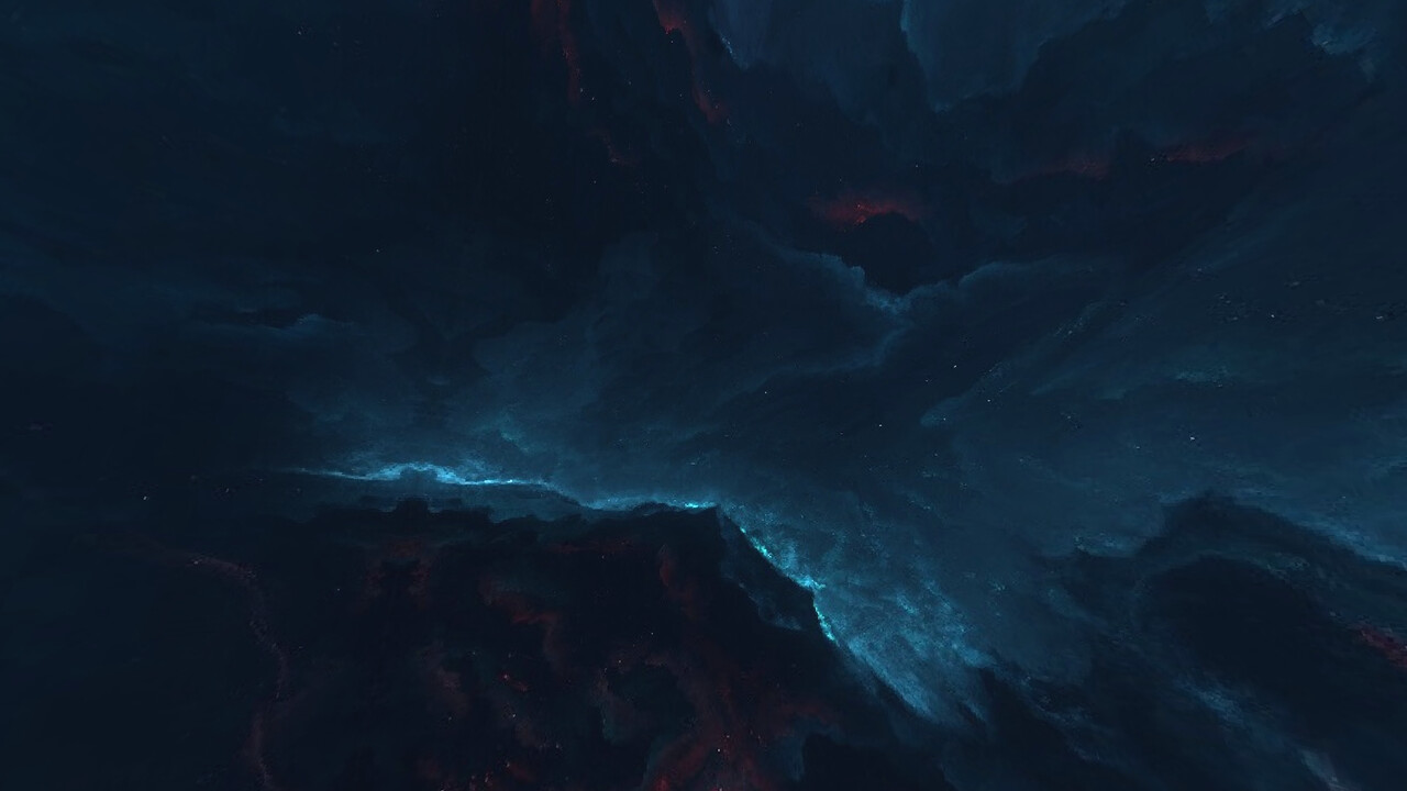 Blue & Red Nebula Sky (custom night sky overlay!) Minecraft Texture Pack