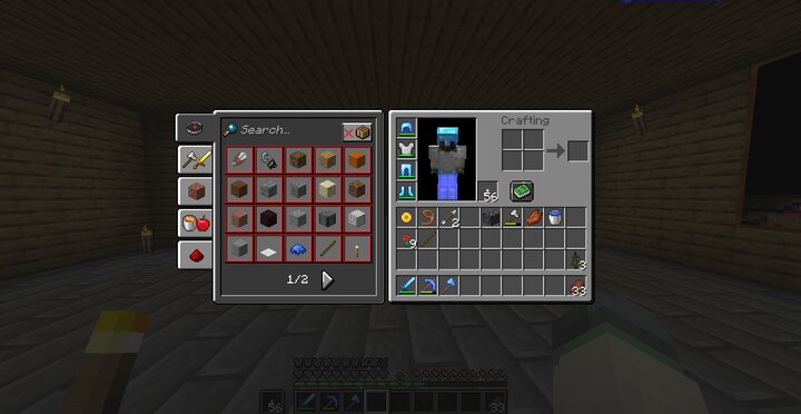 Black GUI/Dark Mode Minecraft Texture Pack