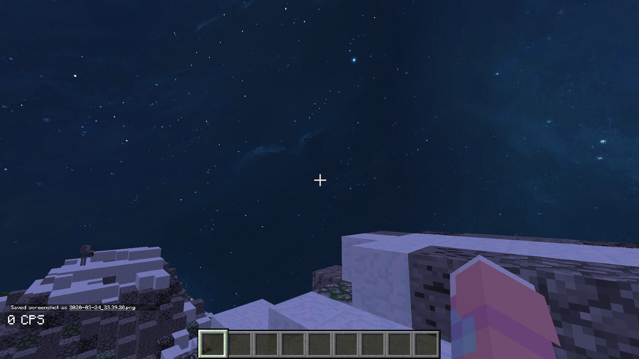 Shining Nebula Overlay (custom night sky overlay!) Minecraft Texture Pack