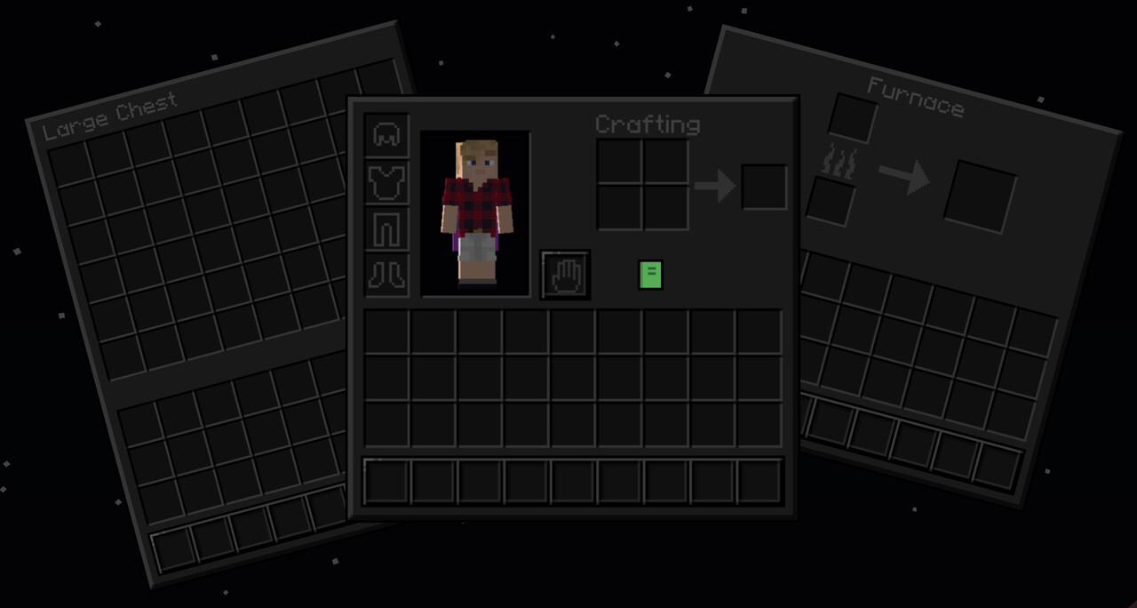 DefaultEx Dark Mode Minecraft Texture Pack