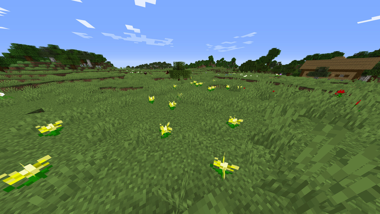 better flowers please Minecraft Texture Pack