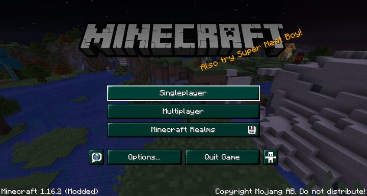 DefaultEx Dark Mode Minecraft Texture Pack