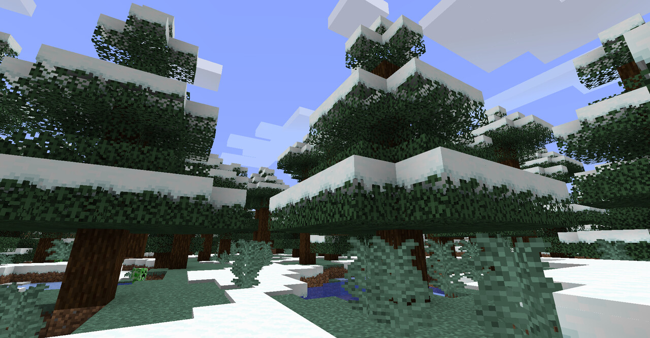 Overlapping Snow Layers Minecraft Texture Pack