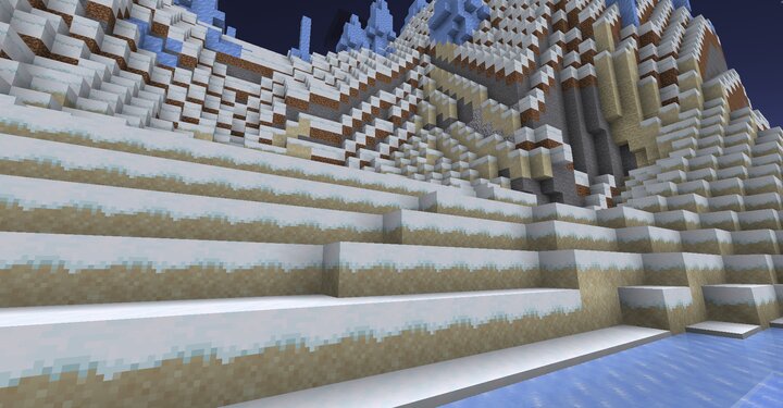 Overlapping Snow Layers Minecraft Texture Pack