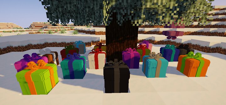 Shulker Gift Boxes 32x Minecraft Texture Pack
