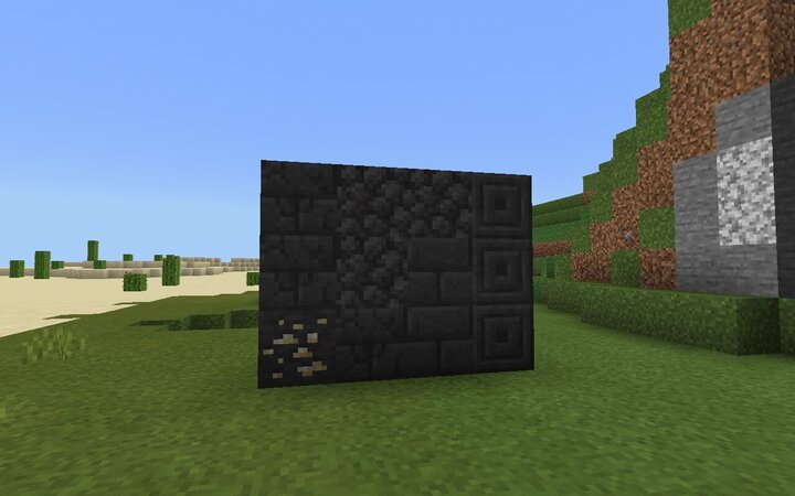 stone blackstone[bedrock] Minecraft Texture Pack