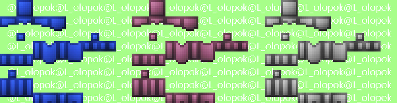 Blue and Rose Gold 16x Minecraft Texture Pack