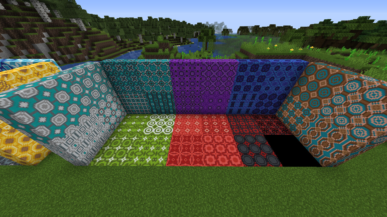 Hydro's Glazed Terracotta Minecraft Texture Pack
