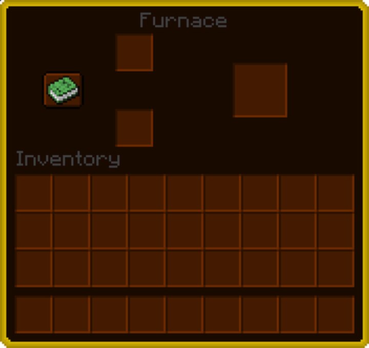 Gold and Brown GUI Minecraft Texture Pack