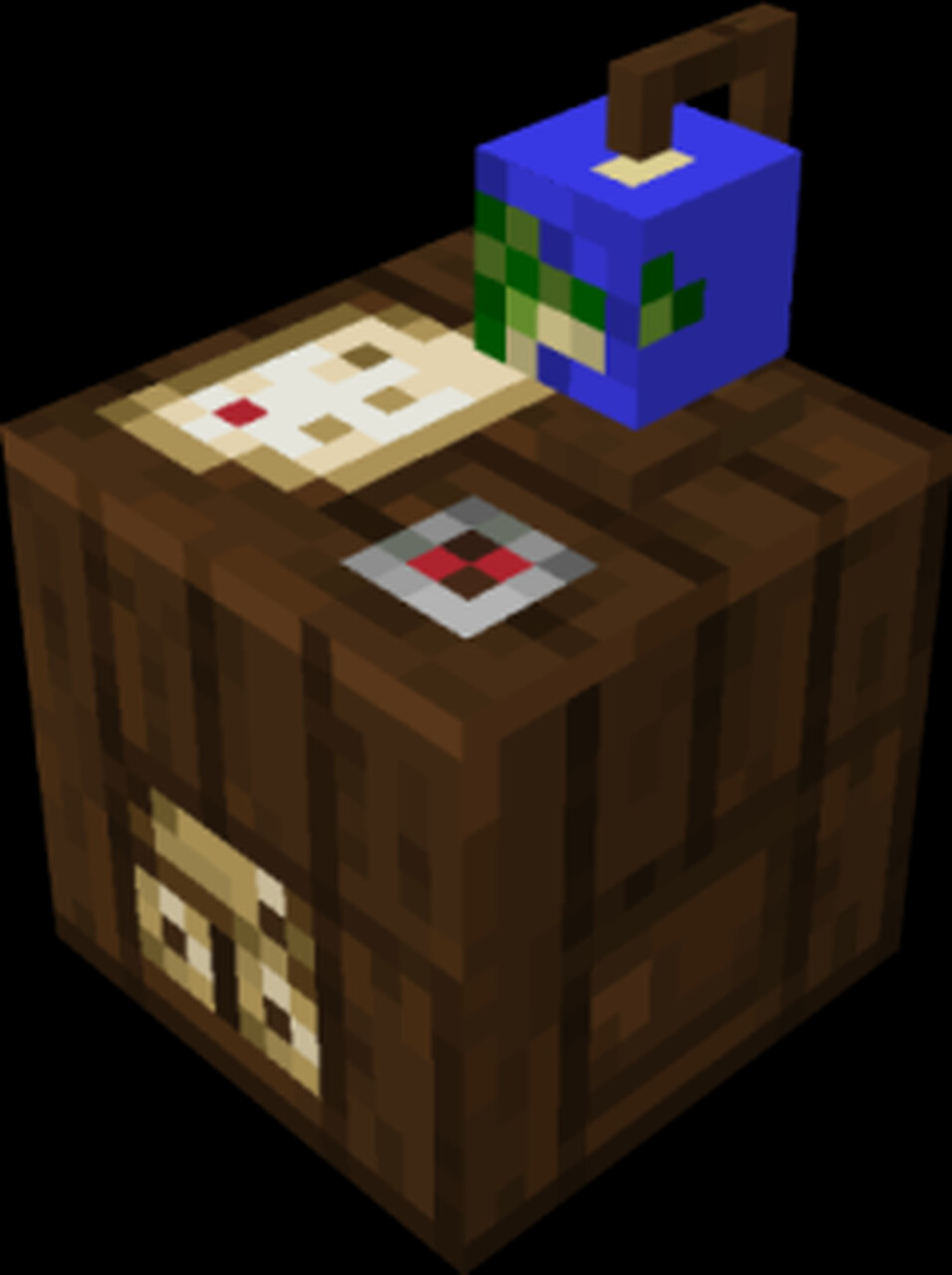 3D Cartography Table Minecraft Texture Pack