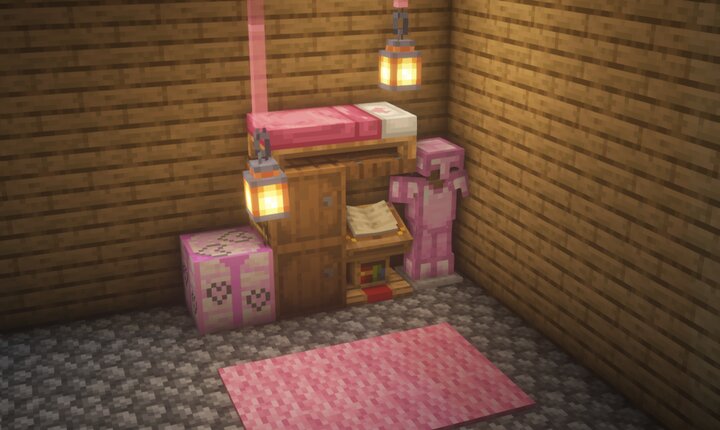 Pretty In Pink Minecraft Texture Pack
