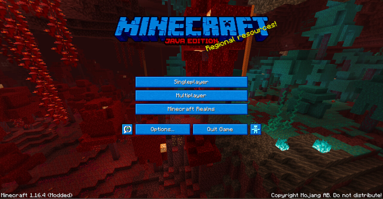 Theatre GUI Minecraft Texture Pack