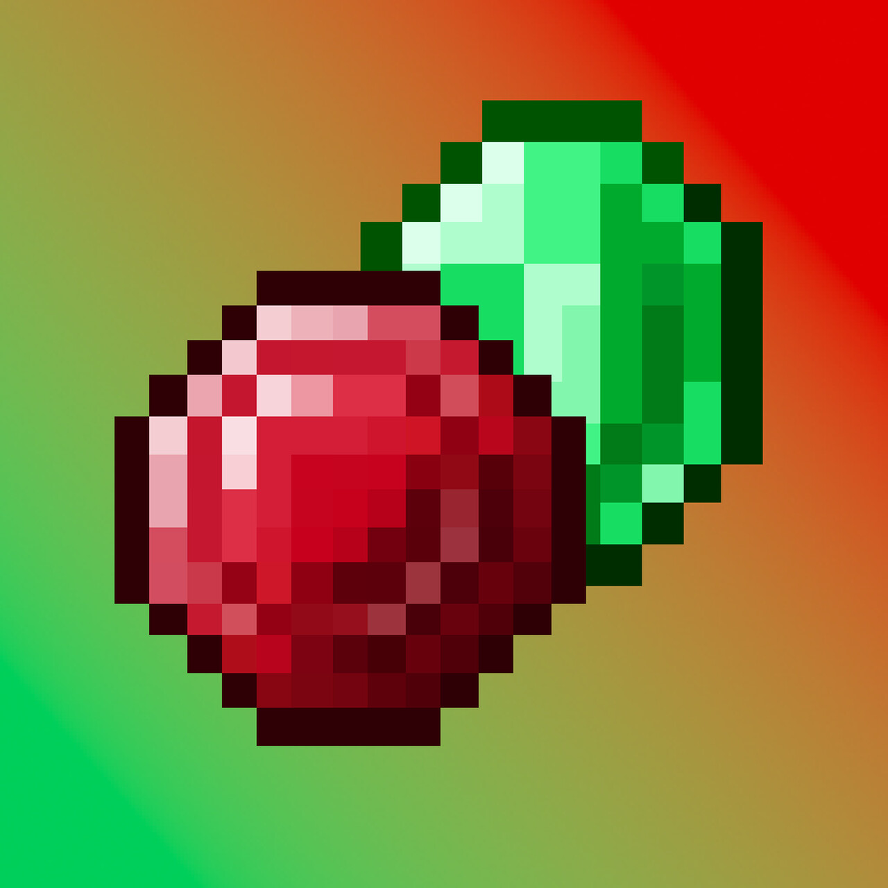 Emeralds To Rubys 1.16 Minecraft Texture Pack
