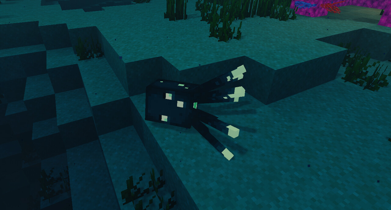 New glow mobs for Optifine Minecraft Texture Pack