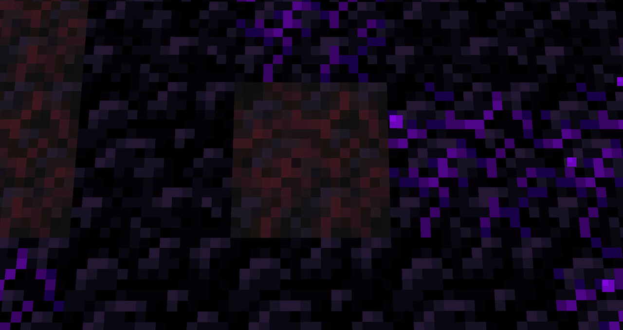 Obsidian Style Glowstone Minecraft Texture Pack