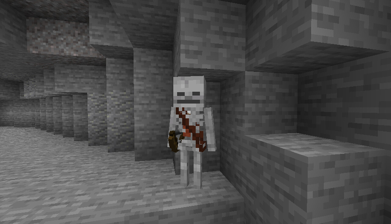 Skeleton quiver / Колчан для скелетов Minecraft Texture Pack
