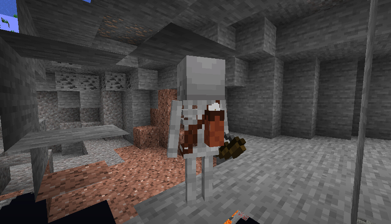 Skeleton quiver / Колчан для скелетов Minecraft Texture Pack