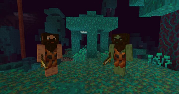 The Underground ADDON: Nether Mobs Resourcepack Minecraft Texture Pack