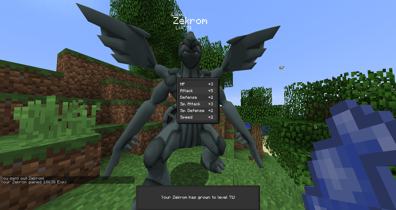 Dark Theme for Pixelmon Reforged Minecraft Texture Pack