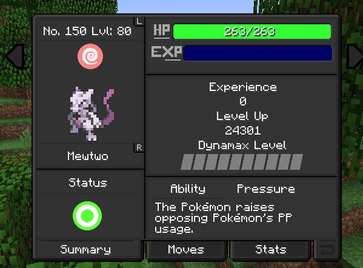 Dark Theme for Pixelmon Reforged Minecraft Texture Pack