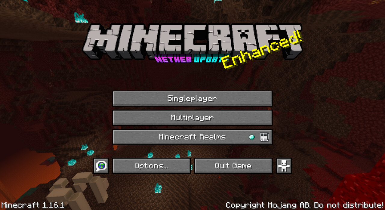 Update Edition Minecraft Texture Pack