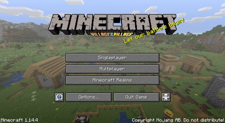 Update Edition Minecraft Texture Pack