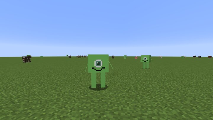 Mike Wazowski Strider Minecraft Texture Pack