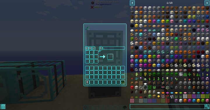 Clear GUI Utilities 2 + mod compatible 1.14 / 1.15 Minecraft Texture Pack