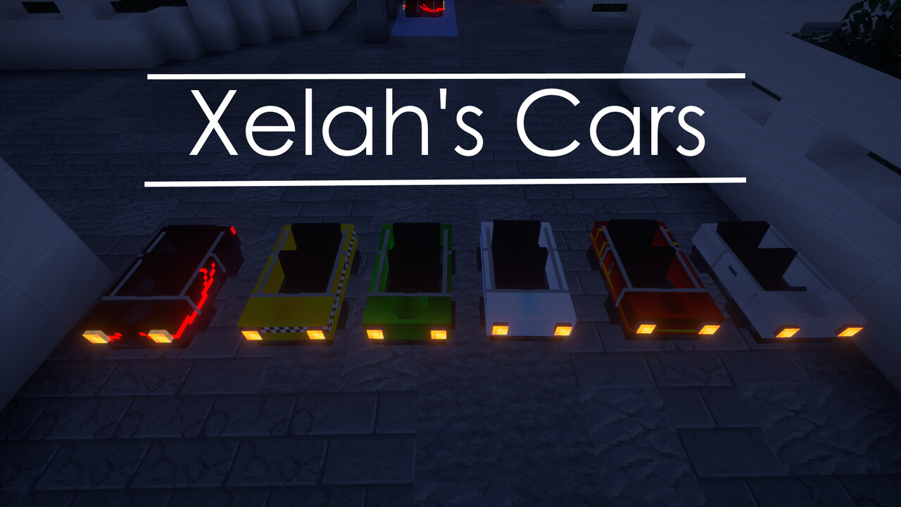 Xelah's Cars Minecraft Texture Pack