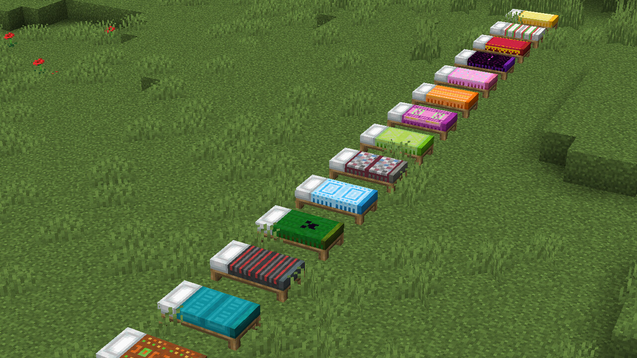 Better beds Minecraft Texture Pack