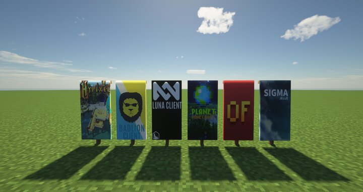 Customized Banner Minecraft Texture Pack
