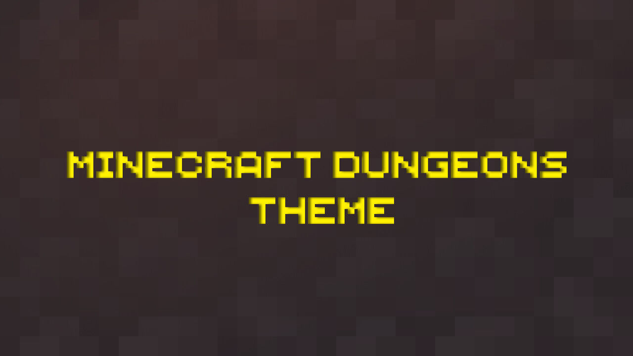 Minecraft Dungeons Theme Minecraft Texture Pack