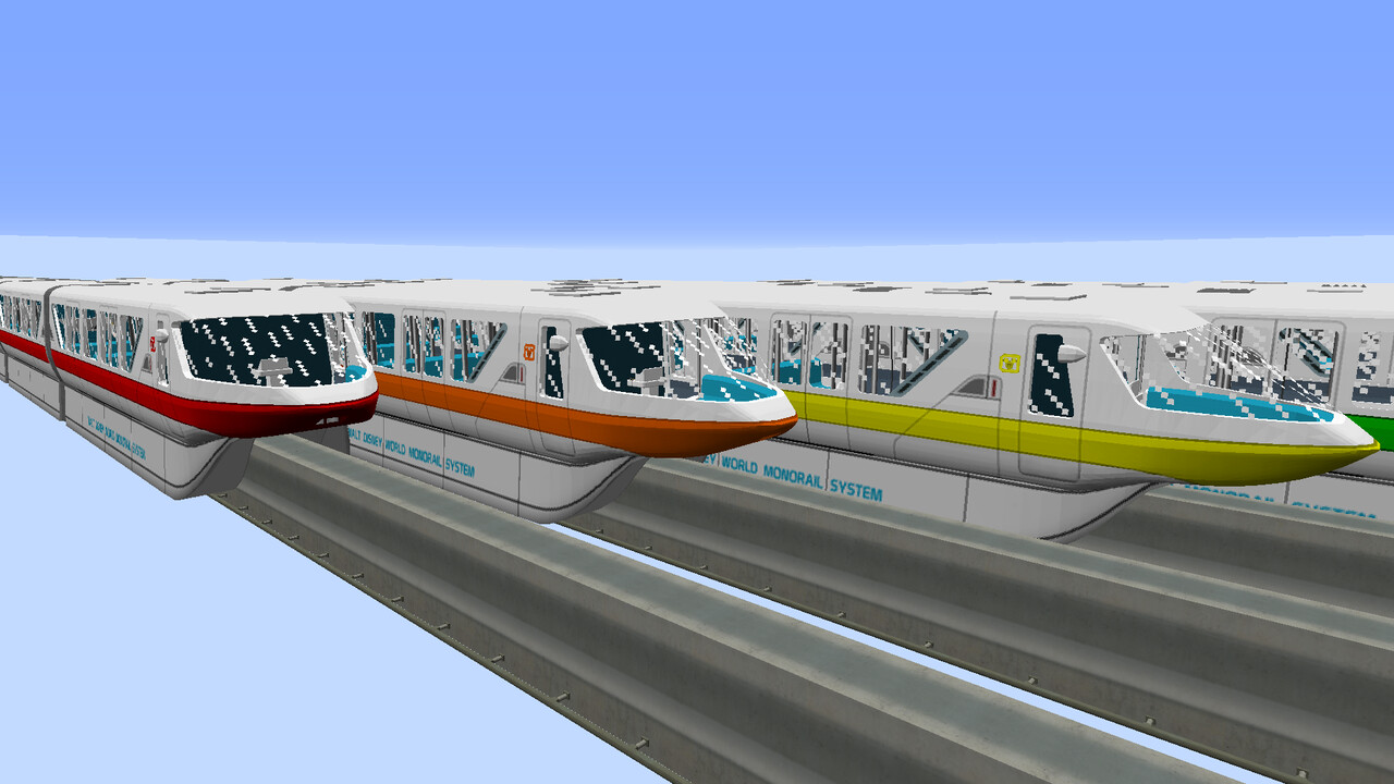 DarkRaider's Monorails Minecraft Texture Pack