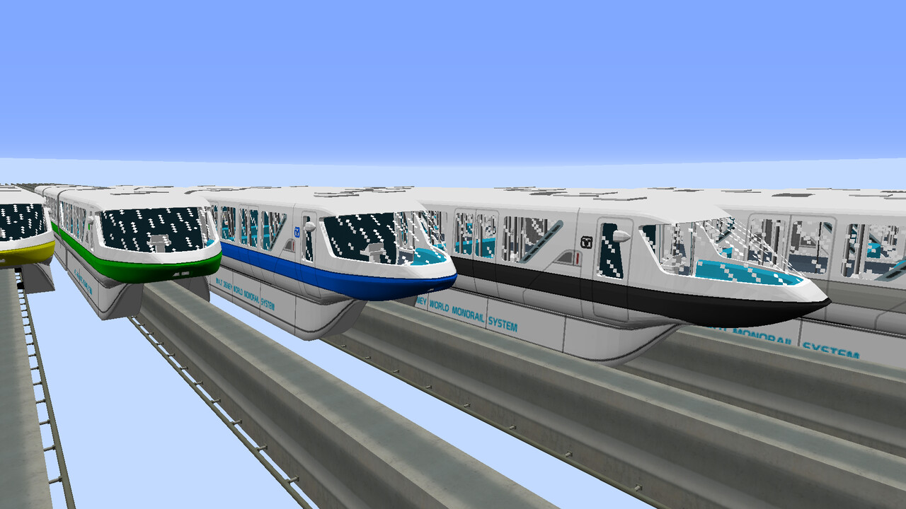 DarkRaider's Monorails Minecraft Texture Pack