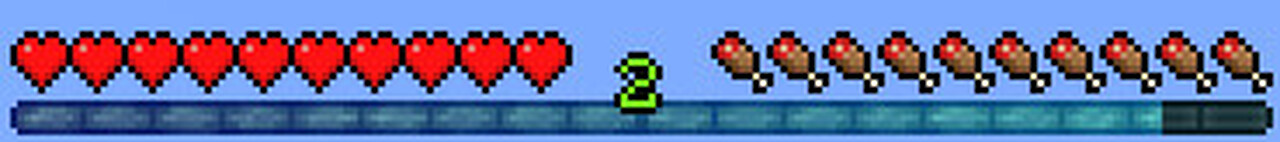 Colored XPBar Minecraft Texture Pack