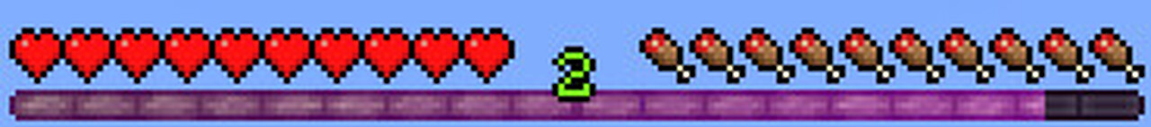 Colored XPBar Minecraft Texture Pack