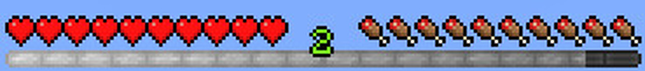 Colored XPBar Minecraft Texture Pack