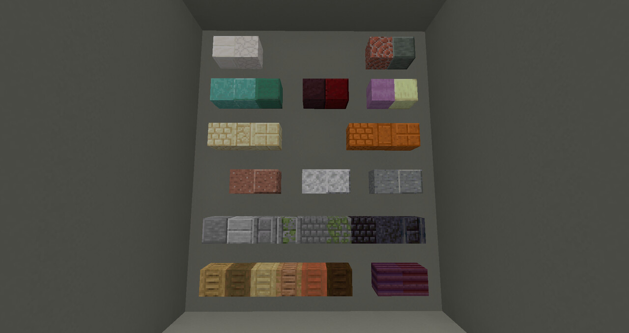 Double Slab Resource Minecraft Texture Pack