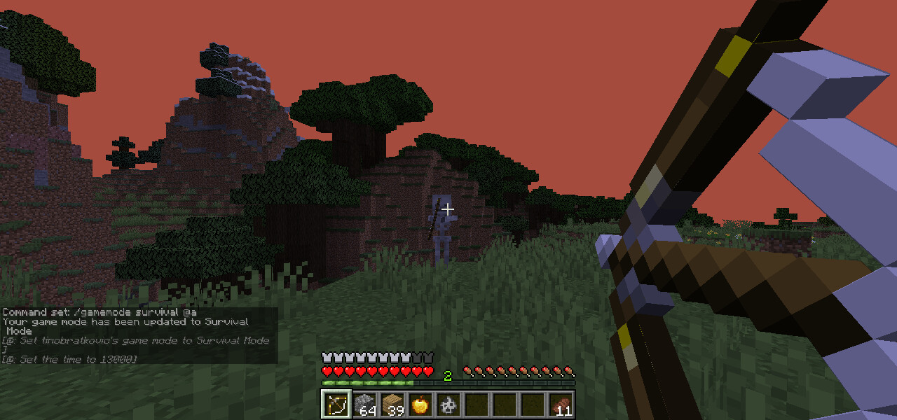 remodeled swords, tools and bow Minecraft Texture Pack