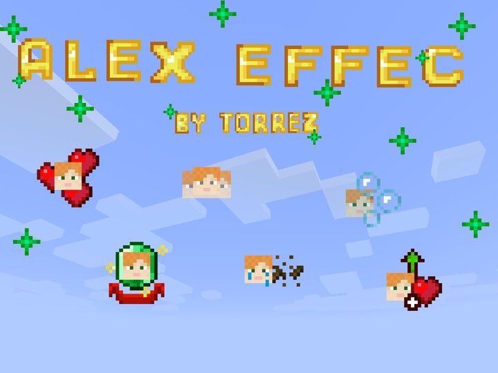 Alex effect Minecraft Texture Pack